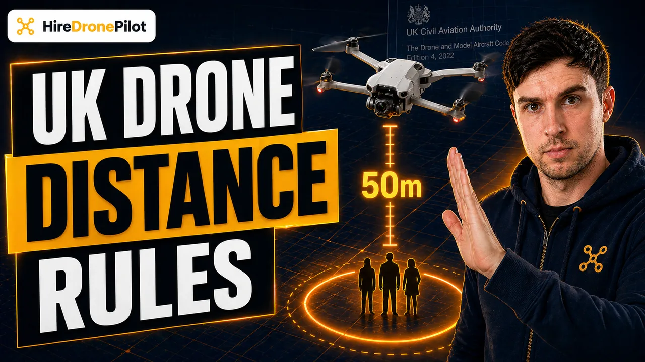 UK Drone Distance From People Rules Explained